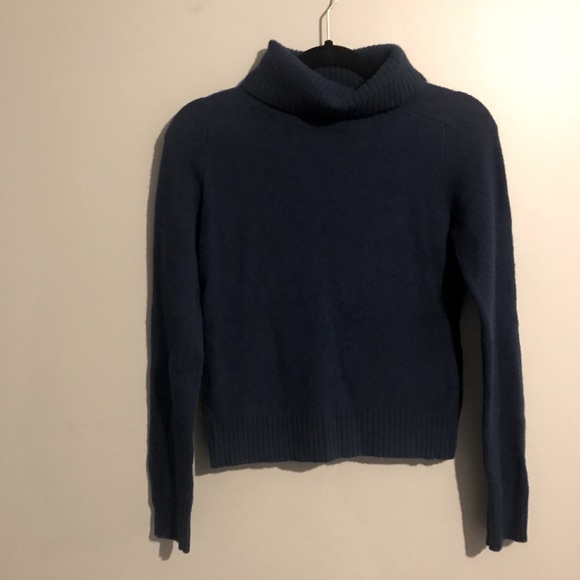 J. Crew Factory | Sweaters | J Crew Factory Blue Lambs Wool Sweater ...